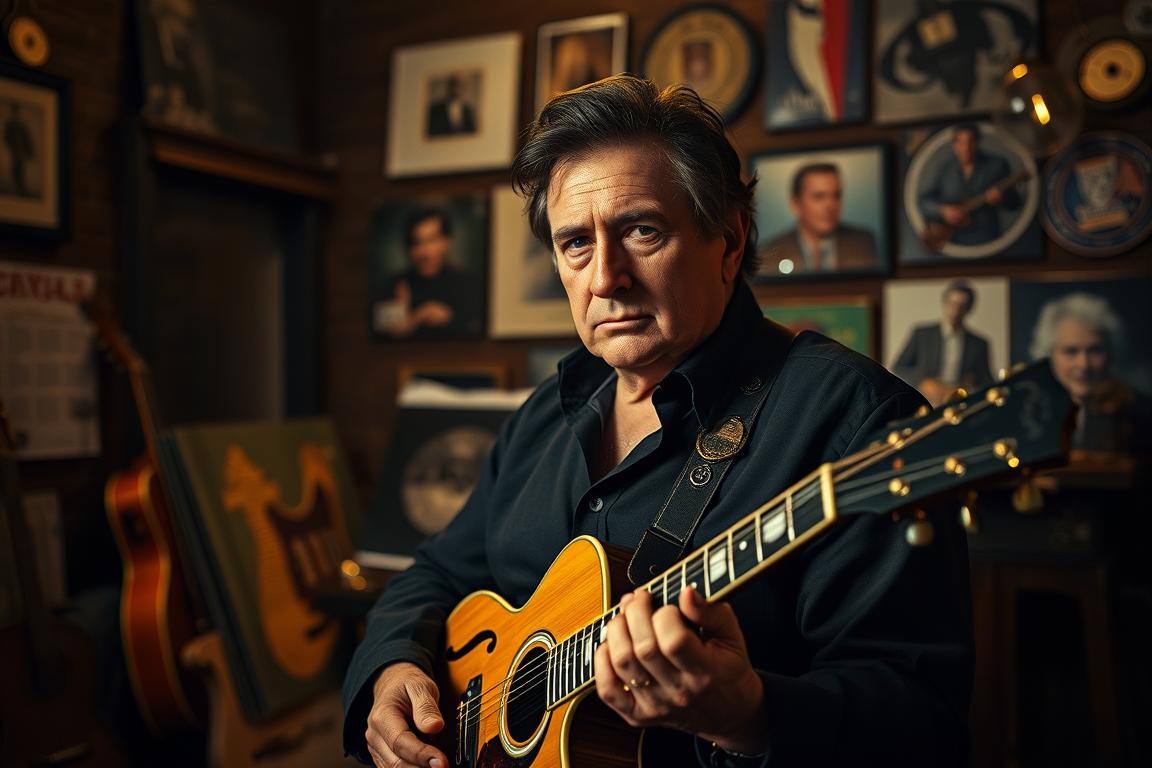 Johnny Cash Vermögen und Biographie – Ein Überblick